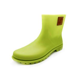 THIES Outdoor Rubber Boots 'Bio Rainboot | 100% waterproof biodegradable rainboots' female Green size 36