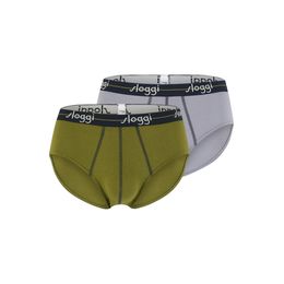 Sloggi Panty 'Men Start' male Grey, Green size 6