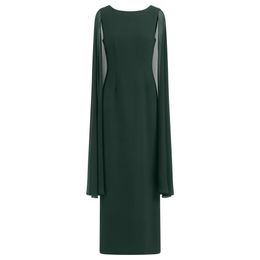 Kraimod Abendkleid Damen Gr&ouml;&szlig;e 44 dunkelgr&uuml;n Winterkleid