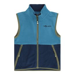 Trollkids Sportweste 'Kjerag' Jungen Gr&ouml;&szlig;e 116 navy / himmelblau / oliv