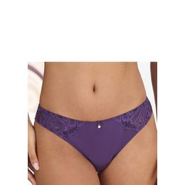 Lascana Tanga 'Flora' violett Gr. 48/50 f&uuml;r Damen
