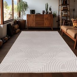 Teppich Ayyildiz Teppiche "SAHARA 1113", beige, B:80cm H:12mm L:150cm, Polypropylen, Teppiche, Teppich, L&auml;ufer / Pflegeleicht / Strapazierf&auml;hig / Trend Colors/ Wohnzimmer