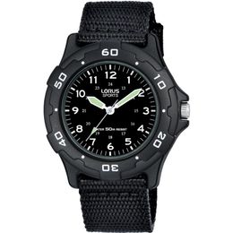 Quarzuhr Lorus, schwarz, Armbanduhren, Kinder, Quarzuhr, Armbanduhr, Kinderuhr, Jugendliche, Jungen, Geburtstag, Geschenkidee