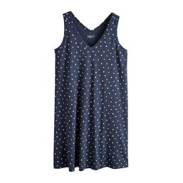 next Kleid Damen Gr&ouml;&szlig;e 34 navy / wei&szlig; Winterkleid