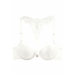 Lascana Push-up-BH Damen Gr&ouml;&szlig;e 85 wei&szlig;