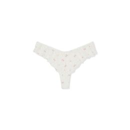 Etam Slip Damen Gr&ouml;&szlig;e XS hellgr&uuml;n / hellpink / rot / offwhite