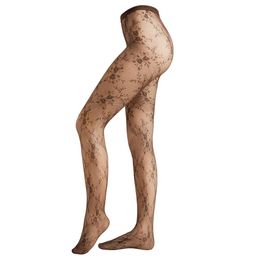 CALZEDONIA Tights female Brown size XS/S