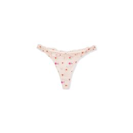 Etam String Damen Gr&ouml;&szlig;e S dunkelorange / pastellpink / dunkelpink