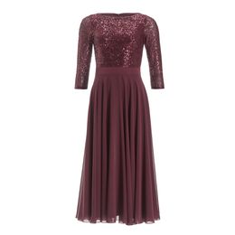 Swing Kleid Damen Gr&ouml;&szlig;e 38 beere