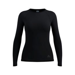 Odlo Performance Light BL Top Crew Neck l/s Bekleidung Damen schwarz XL
