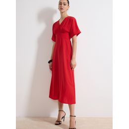 Trendyol Kleid Damen Gr&ouml;&szlig;e 38 rot Winterkleid