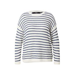 Vero Moda Curve Pullover 'VMCCHARLENE' Damen Gr&ouml;&szlig;e 6XL/7XL creme / marine