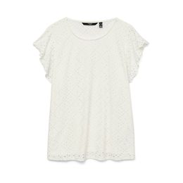 Vero Moda Curve T-Shirt 'VMCTASSA' Damen Gr&ouml;&szlig;e XL/XXL wei&szlig;