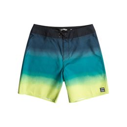 Boardshorts Billabong "All Day Fade OG", Jungen, Gr. 12(148-156cm), schwarz, 100% Recyceltes Polyester, Hosen