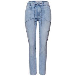 Street One Studio Cargojeans Damen Gr&ouml;&szlig;e 33 blue denim