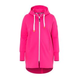 Lauras&oslash;n Zip-Up Hoodie female Pink size 48-50