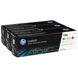 HP 128A Toner CF371AM Multipack 3-farbig
