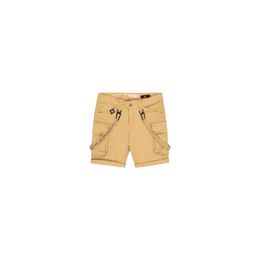Shorts Alpha Industries "Utility Short", Herren, Gr. 31, Normalgr&ouml;&szlig;en, beige (sand), Obermaterial: 98% Baumwolle, 2% Elastan, Hosen Shorts