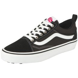 Sneaker Vans "MTE OLD SKOOL INSULATED", Herren, Gr. 37, schwarz, wei&szlig;, Leder, Textil, Schuhe Sneaker, gef&uuml;ttert