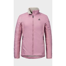 Sch&ouml;ffel Outdoorjacke SCH&Ouml;FFEL "Ins Jacket Style Samaia WMN", Damen, Gr. 36, 3105, rosa, Oberstoff: 100% Nylon; Oberstoff Seitenteile: 100% Polyester; Futter: 100% Polyester, regular fit, hoch geschlossener Ausschnitt, Jacken Outdoorjacke