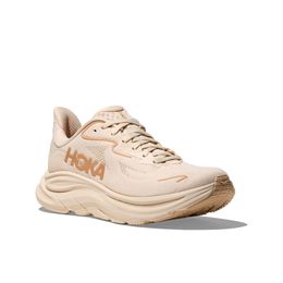Laufschuh Hoka One One "CLIFTON 10", Damen, Gr. 35, vanilla, birch, Synthetik, Textil, Schuhe Laufschuh
