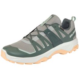 Wanderschuh Salomon "EXTEND 2 GORE-TEX", Herren, Gr. 49, monument, urban chic, sea foam, Synthetik, Textil, Schuhe Wanderschuh, wasserdicht