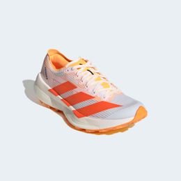 Trailrunningschuh adidas terrex "AGRAVIC SPEED 2", Damen, Gr. 40, cloud wei&szlig;, impact orange, lucid tangerine, Synthetik, Textil, Schuhe Trailrunningschuh