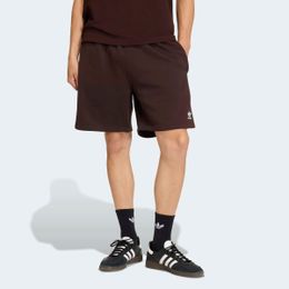 Shorts adidas originals "TREFOIL ESSENTIALS 7 INCH FLEECE", Herren, Gr. XXL, N-Gr, aurora coffee, normal, gr., Obermaterial: 82% Baumwolle, 18% Polyester, Hosen Shorts, sportlicher Stil, f&uuml;r vielseitige Alltagsaktivit&auml;ten