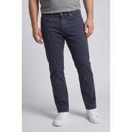 5-Pocket-Jeans Pierre Cardin "PC-Lyon", Herren, Gr. 32, L&auml;nge 30, blau (salute), Web, Obermaterial: 70% Baumwolle, 21% Lyocell, 7% Polyester, 2% Elasthan, unifarben, regular fit kn&ouml;chelfrei, Jeans 5-Pocket-Jeans, mit Umschlagsaum