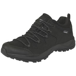 Wanderschuh Icepeak "AHOLA MR", Herren, Gr. 47, schwarz, Synthetik, Textil, Schuhe Wanderschuh, Wasserdicht