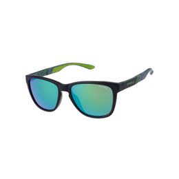 O`Neill Sonnenbrille O'NEILL "Modell 966111", Herren, schwarz, gr&uuml;n, gemustert, matt, Sonnenbrillen Sonnenbrille, Form Karree/Eckig, Logoschriftzug auf B&uuml;gel, Injectionfassung