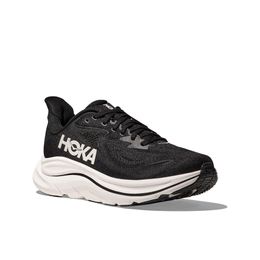Laufschuh Hoka One One "CLIFTON 10", Damen, Gr. 37, schwarz, wei&szlig;, Synthetik, Textil, Schuhe Laufschuh