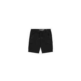Sweatshorts Alpha Industries "Ripstop Jogger Short", Damen, Gr. S, Normalgr&ouml;&szlig;en, schwarz, Obermaterial: 100% Baumwolle, Hosen Sweatshorts