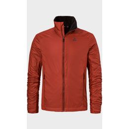 Sch&ouml;ffel Outdoorjacke SCH&Ouml;FFEL "Ins Jacket Style Samaia MEN", Herren, Gr. 50, 5590, rot, Oberstoff: 100% Nylon; Oberstoff Seitenteile: 100% Polyester; Futter: 100% Polyester, regular fit, hoch geschlossener Ausschnitt, Jacken Outdoorjacke