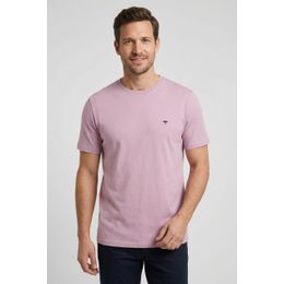 T-Shirt Fynch-Hatton, Herren, Gr. M, magnolia, Jersey, Obermaterial: 100% Baumwolle, bestickt, unifarben, normal h&uuml;ftbedeckend, Rundhals, Shirts T-Shirt, normale Passform, Kurzarm, h&uuml;ftbedeckende L&auml;nge, aus Baumwolle