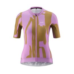 Gonso Print Radtrikot-1/2-FZ Damen 38