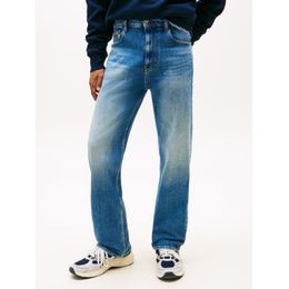 Regular-fit-Jeans Tommy Jeans "Otis Regular Straight", Herren, Gr. 31, L&auml;nge 30, denim medium, Denim/Jeans, Obermaterial: 99% Baumwolle, 1% Elasthan, regular fit lang, Jeans Regular-fit-Jeans, Gerade geschnittene Jeans, regul&auml;rer Leibh&ouml;he