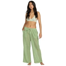 Relaxhose Billabong "Tropic Beach", Damen, Gr. XS, pistachio, Obermaterial:65% Microfaser 35% Walkfrottier;, Hosen Relaxhose