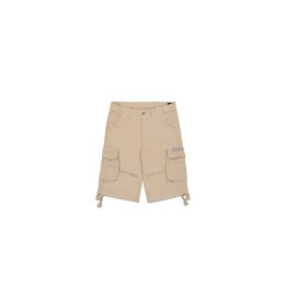 Shorts Alpha Industries "Jet Short", Herren, Gr. 30, Normalgr&ouml;&szlig;en, beige (vintage sand), Obermaterial: 100% Baumwolle, Hosen Shorts