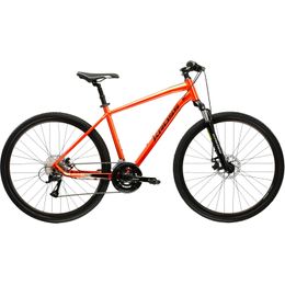 Crossrad KROSS "Evado 3.0" Gr. 53, orange (orange, schwarz), Fahrr&auml;der, Herren, 53cm, 28 Zoll (71,12cm) hinten: 28 Zoll (71,12cm), Crossrad