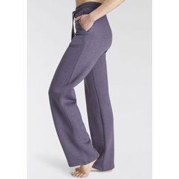 Vivance Relaxhose violett Gr. 32/34 f&uuml;r Damen. Mit Bindeb&auml;nder. Bequem