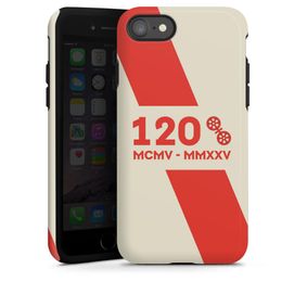 DeinDesign iPhone SE (2020) Handy Panzer Handyh&uuml;lle robuste Outdoor H&uuml;lle Schutzh&uuml;lle gl&auml;nzend 120 Years 1. Fsv Mainz 05 E.V. Bundesliga Tough Case