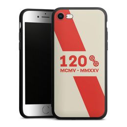 DeinDesign iPhone SE (2020) Handy Premium Silikon H&uuml;lle Handyh&uuml;lle schwarz Case 120 Years 1. Fsv Mainz 05 E.V. Bundesliga Silikon Premium Case