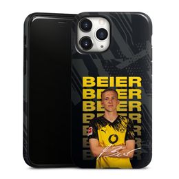 DeinDesign iPhone 11 Pro Handy Panzer Handyh&uuml;lle robuste Outdoor H&uuml;lle Schutzh&uuml;lle gl&auml;nzend Borussia Dortmund Bvb Maximilian Beier Tough Case