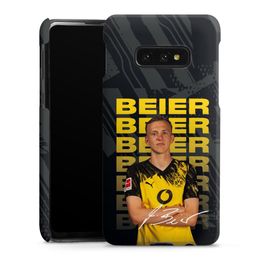DeinDesign Galaxy S10e Handy Premium Case Smartphone Handyh&uuml;lle Schutzh&uuml;lle matt Borussia Dortmund Maximilian Beier Bvb Premium Case