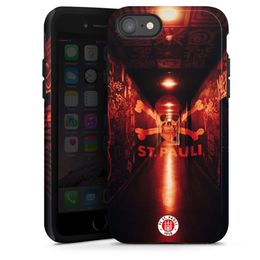 DeinDesign iPhone SE (2020) Handy Panzer Handyh&uuml;lle robuste Outdoor H&uuml;lle Schutzh&uuml;lle gl&auml;nzend Official Licensed Product Fc St. Pauli Tough Case