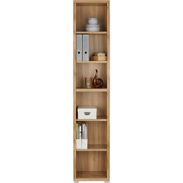 Xora Regal, Eiche, Holzwerkstoff, 44x218x36 cm, stehend, Wohnzimmer, Regale, B&uuml;cherregale