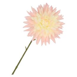 daan kromhout Kunstblume "Dahlia" in Creme/ Rosa/ Gr&uuml;n - (H)65 cm - 24% | Kerzen-vasen