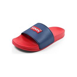 Levi's Levi ́s Pantoletten in Dunkelblau/ Rot - 27% | Gr&ouml;&szlig;e 35 | Clogs-pantoletten-kinder