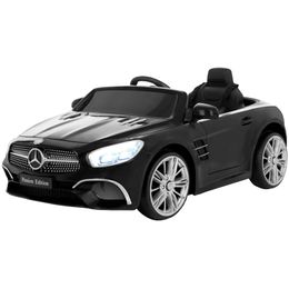 Elektro-Kinderauto Jamara "Ride-on Mercedes-Benz SL 400", schwarz, Elektro-Kinderfahrzeuge, KinderB:64cm H:46cm T:108cm, Kunststoff, B:64cm H:46cm T:108cm